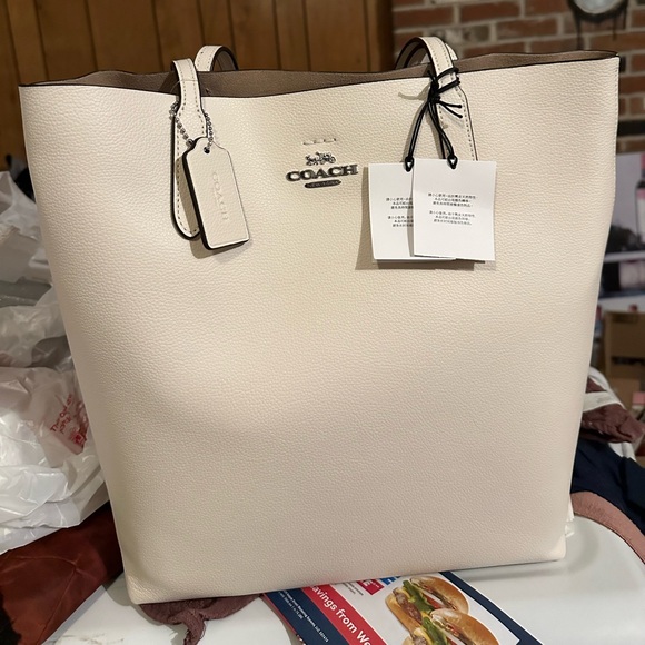 Coach | Bags | Chalk Coach Thea Tote Rare Find | Poshmark